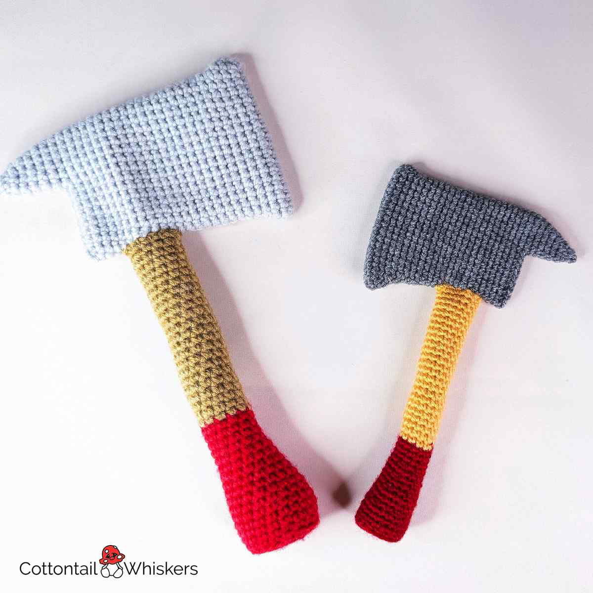 Amigurumi Crochet Axe Pattern Woodsmans Chopper Tool