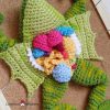 Top Down Amigurumi Crochet Frog Dissection Pattern