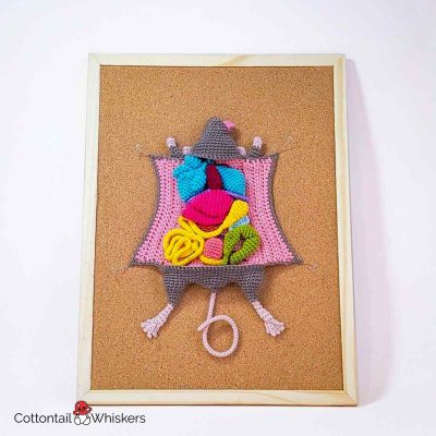 Cool Amigurumi Crochet Rat Dissection Pattern Crafty Anatomy