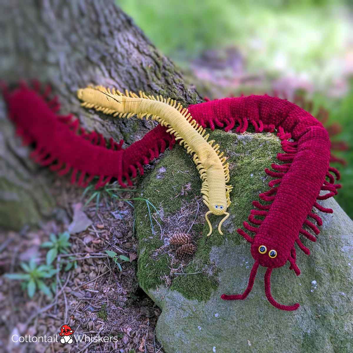 Huge Amigurumi Giant Centipede Crochet Pattern Craft Project