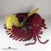 Huge Amigurumi Giant Centipede Crochet Pattern Craft Project