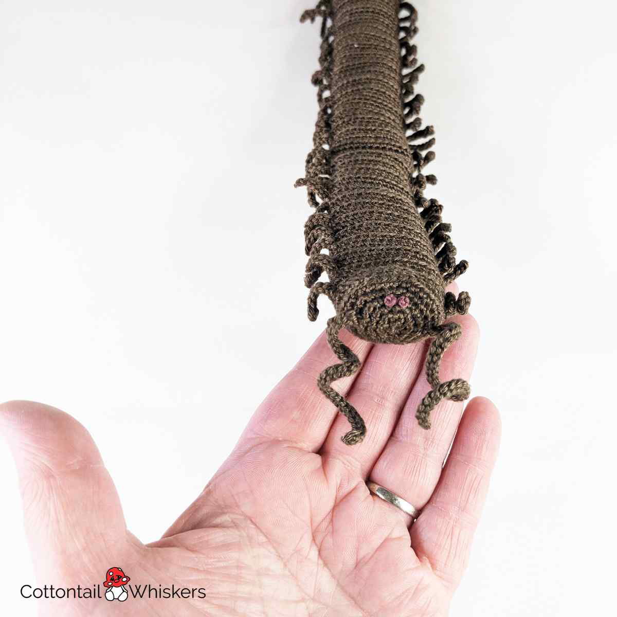 Huge Amigurumi Giant Centipede Crochet Pattern Craft Project
