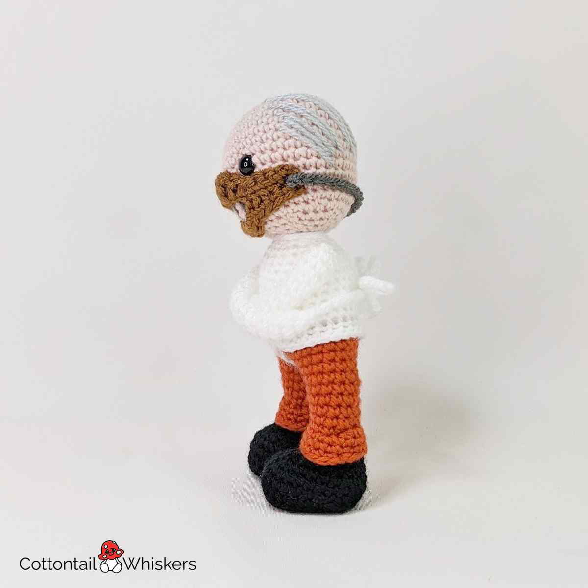 Amigurumi Halloween Hannibal Lecter Doll Crochet Pattern