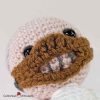 Amigurumi Halloween Hannibal Lecter Doll Crochet Pattern