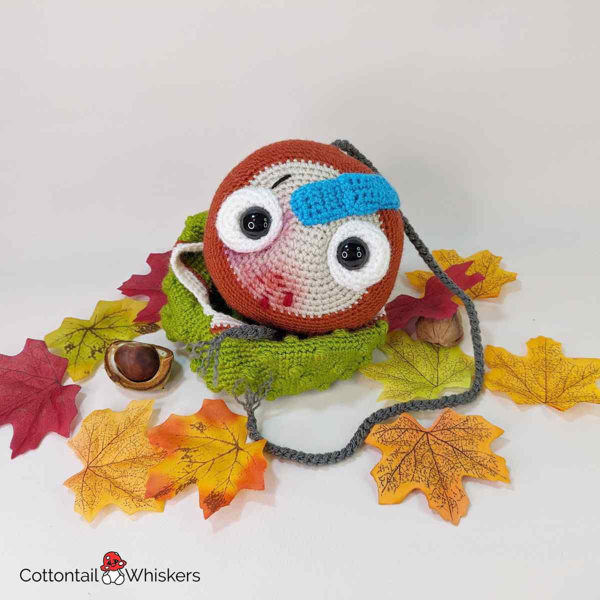 Horse Chestnut Buckeye Fight Club Crochet Conkers Pattern | Cottontail ...
