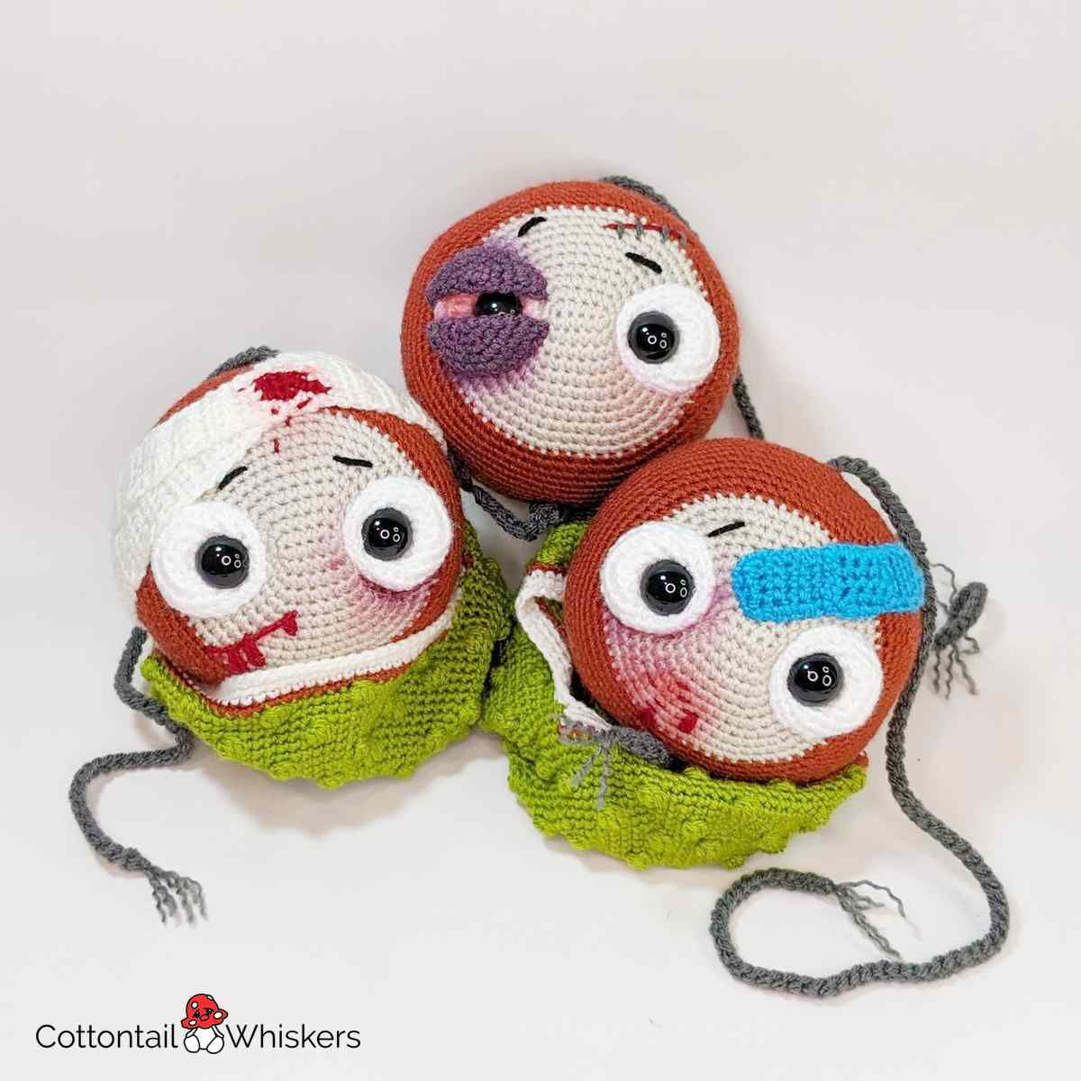 Horse Chestnut Buckeye Fight Club Crochet Conkers Pattern | Cottontail ...