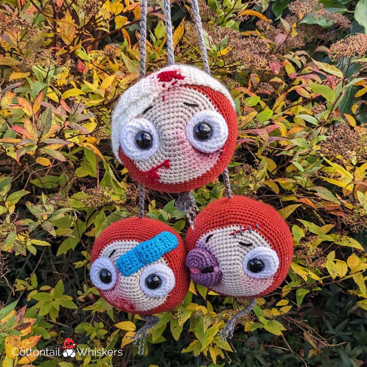 Horse Chestnut Buckeye Fight Club Crochet Conkers Pattern | Cottontail ...