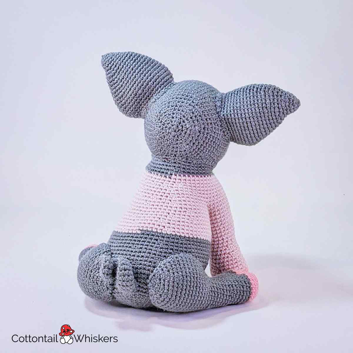 Adorable Amigurumi Pig Piggy Piglet Crochet Pattern - Cottontail & Whiskers