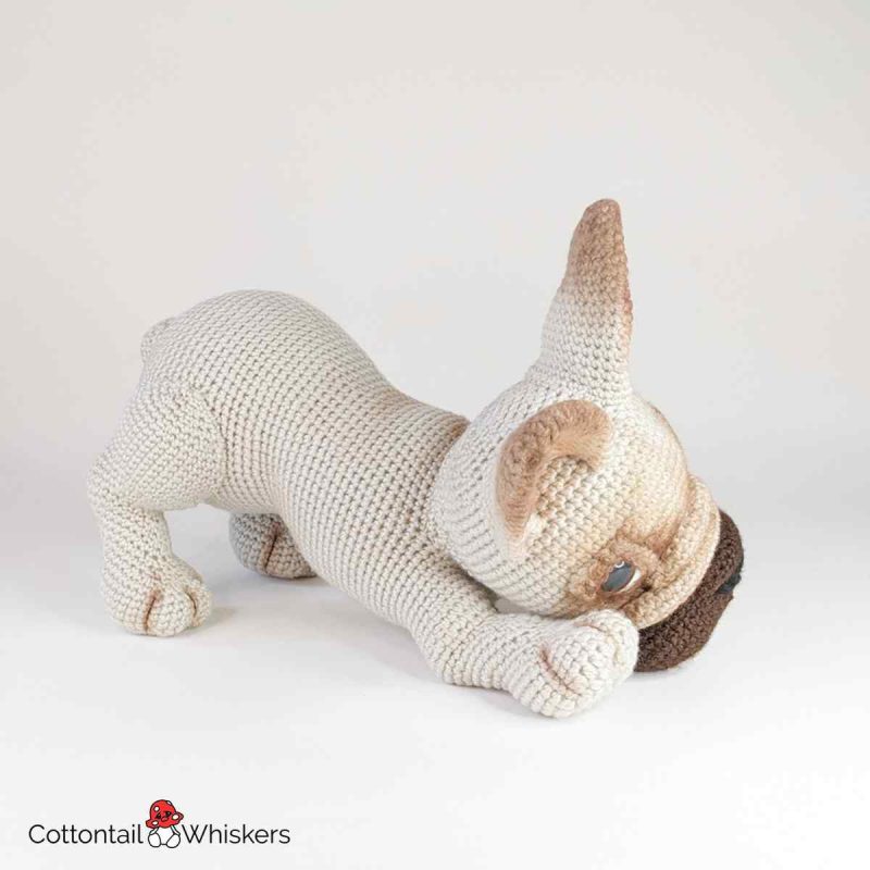 Amigurumi Playful French Bulldog Crochet Pattern Dog Project