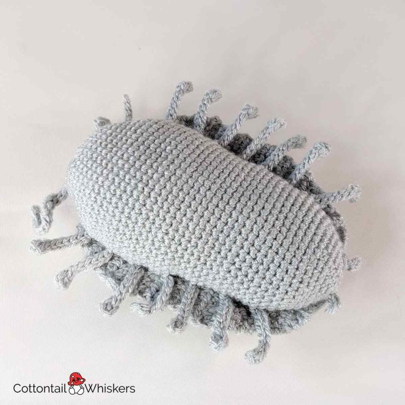 Bug Amigurumi Roly Poly Woodlouse Crochet Pattern Insect Toy