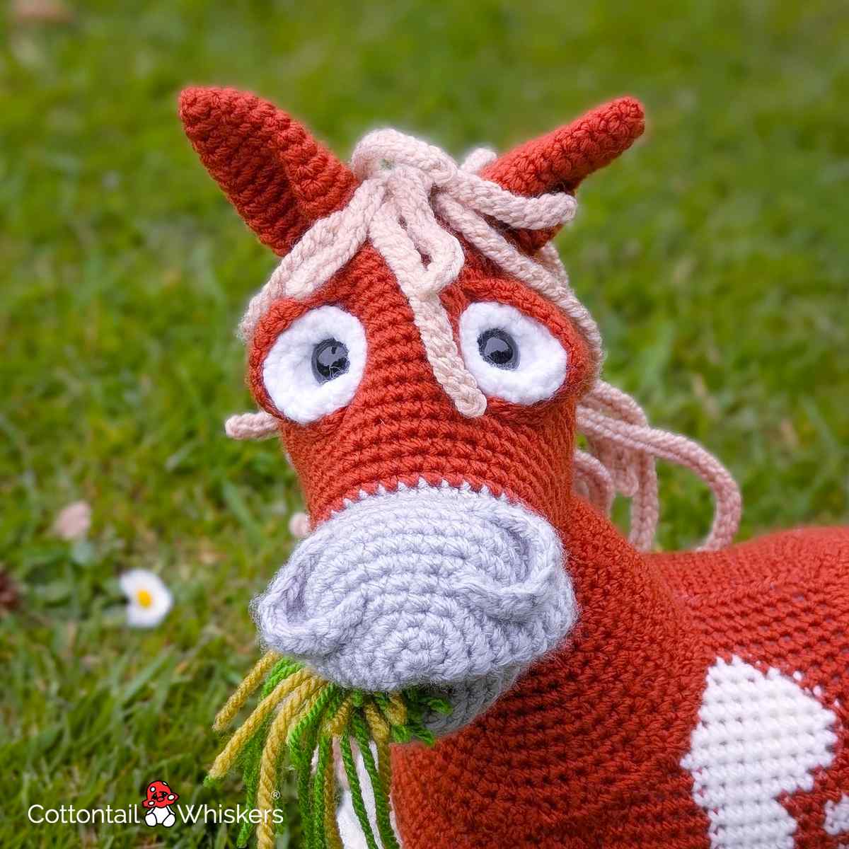 Fun Crafty Shetland Pony Crochet Horse Pattern Amigurumi