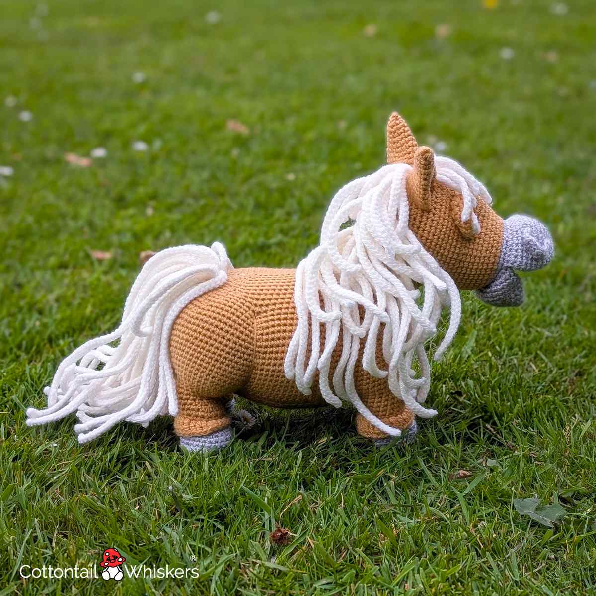 Fun Crafty Shetland Pony Crochet Horse Pattern Amigurumi