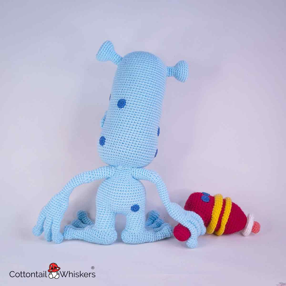 Desperate Amigurumi Space Alien Crochet Pattern Zapper