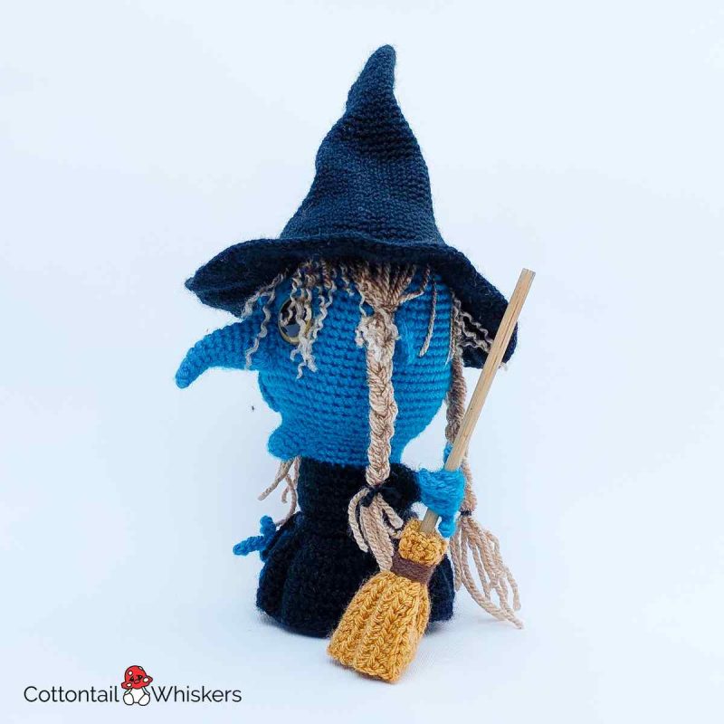 Evil Amigurumi Wizard Of Oz Wicked Witch Crochet Pattern
