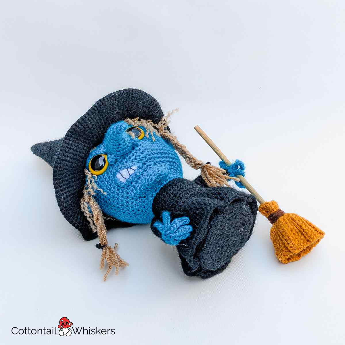 Evil Amigurumi Wizard Of Oz Wicked Witch Crochet Pattern