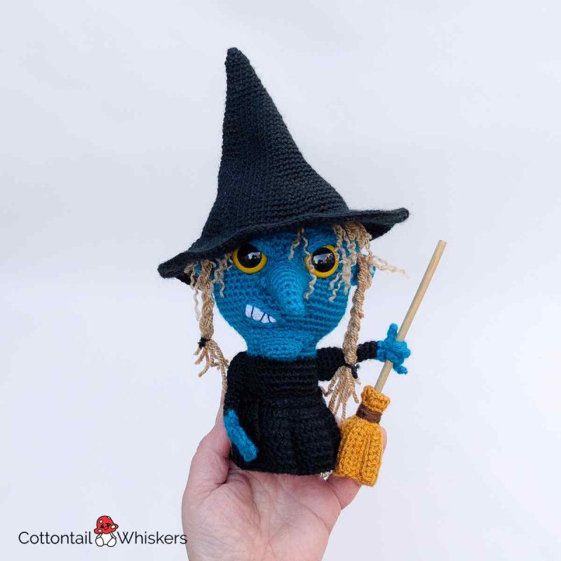 Evil Amigurumi Wizard Of Oz Wicked Witch Crochet Pattern