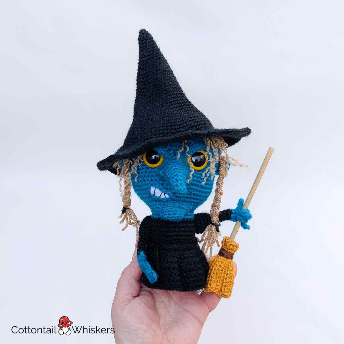 Evil Amigurumi Wizard Of Oz Wicked Witch Crochet Pattern
