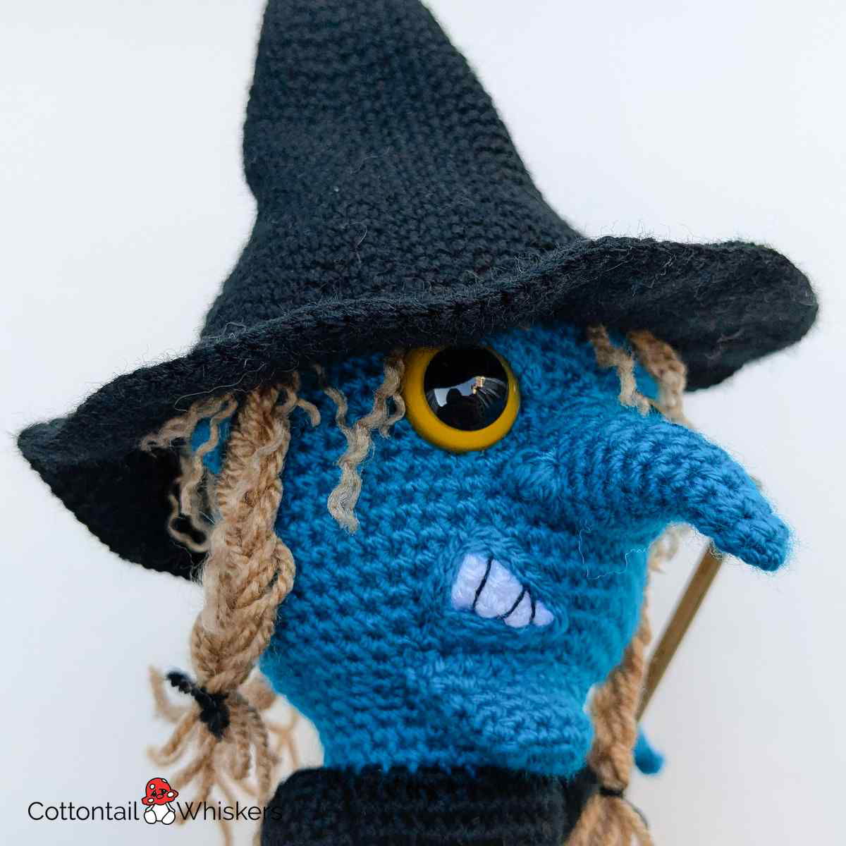 Evil Amigurumi Wizard Of Oz Wicked Witch Crochet Pattern