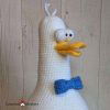 Dave Amigurumi Duck Crochet Door Stop Pattern