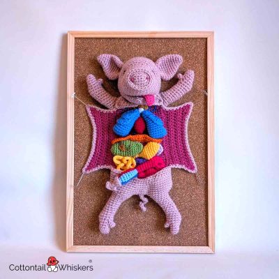 Fun Dissected Crochet Piglet Pattern Pig Amigurumi Dissection
