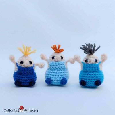 FREE Wizard Of Oz Crochet Munchkin Pattern Amigurumi