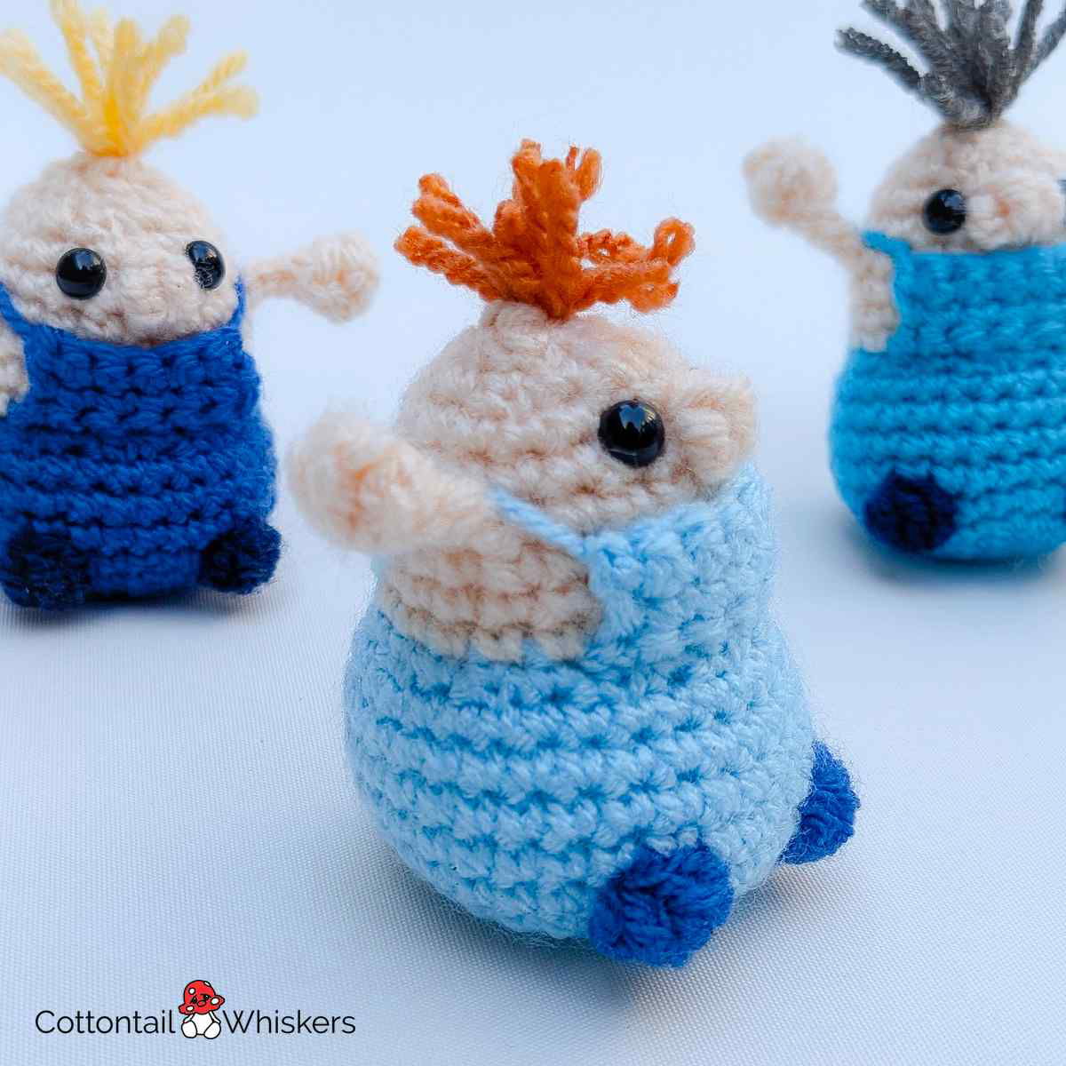 FREE Wizard Of Oz Crochet Munchkin Pattern Amigurumi