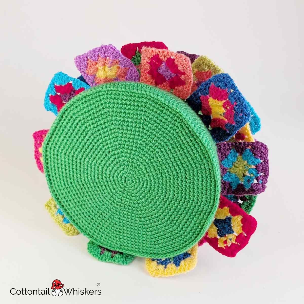 Granny Square Christmas Tree Crochet Pattern Amigurumi Craft