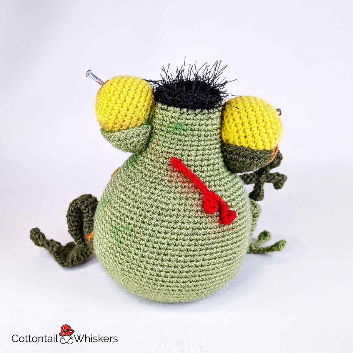 Shocking Halloween Toad Crochet Pattern Doll Amigurumi