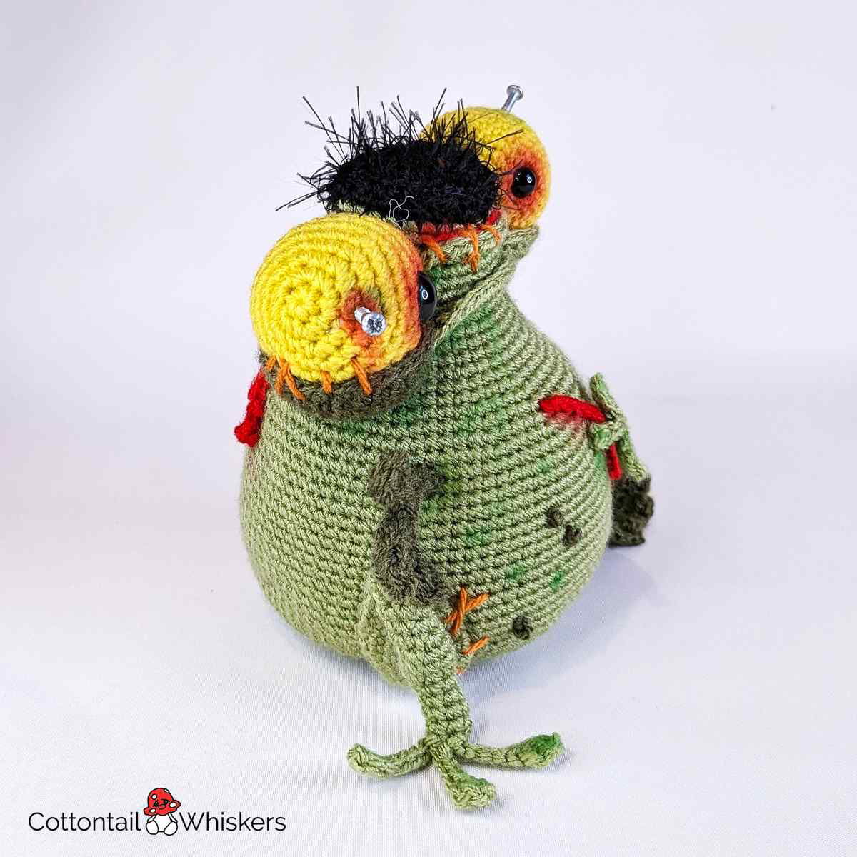 Shocking Halloween Toad Crochet Pattern Doll Amigurumi