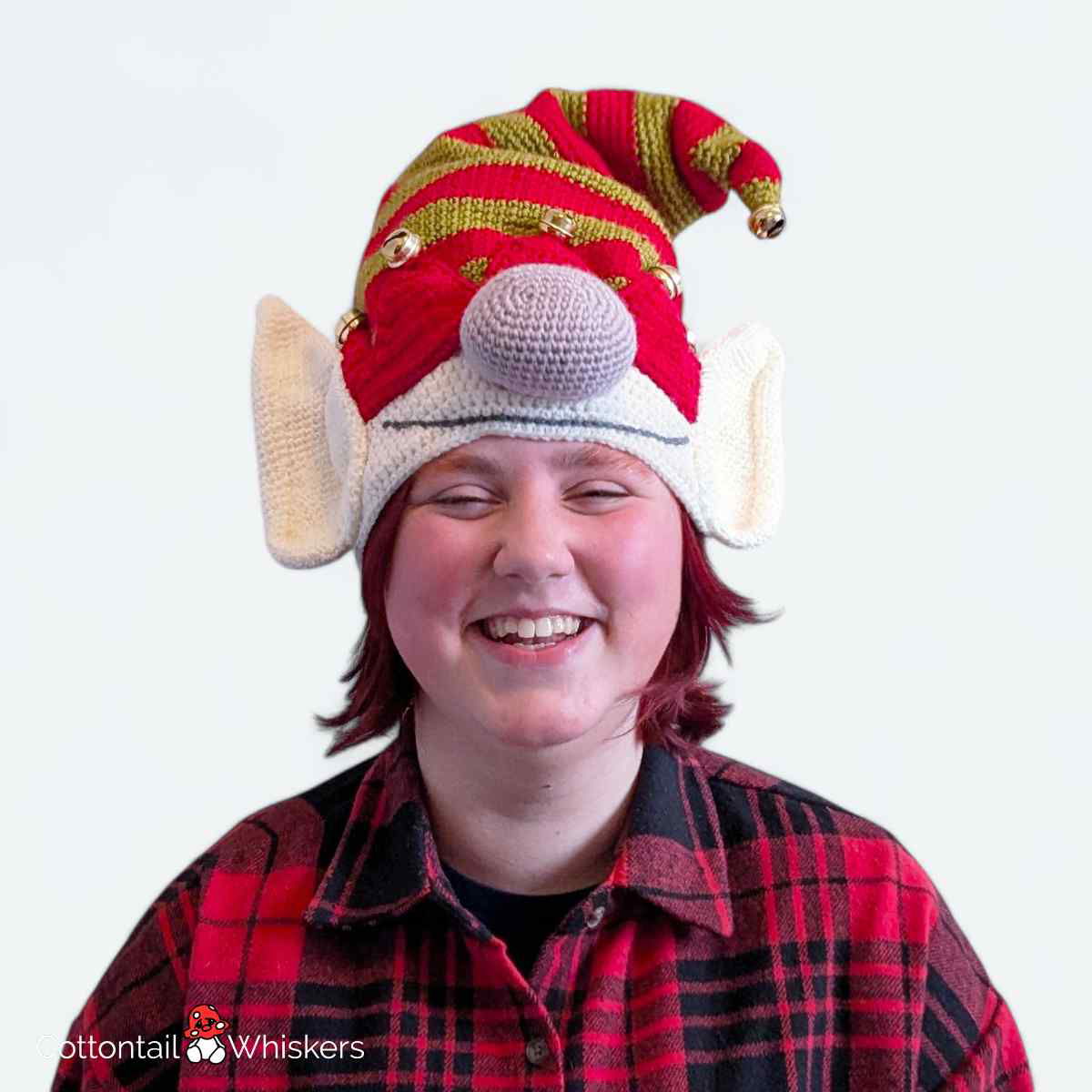 Merry Christmas Elf Hat Crochet Pattern Amigurumi Santa Fun