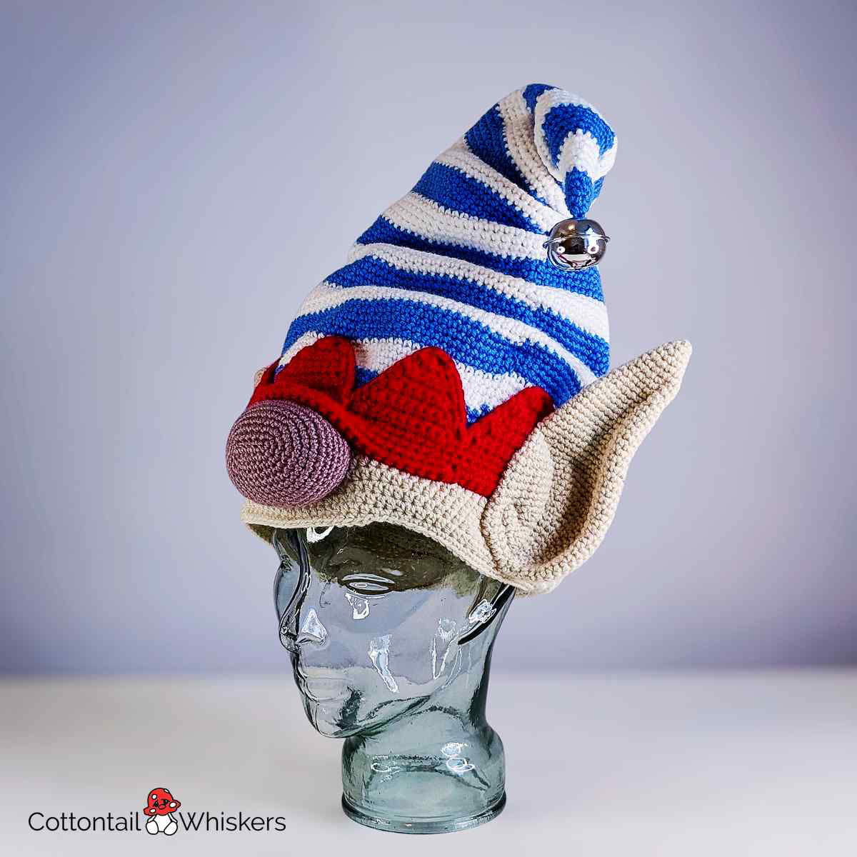 Merry Christmas Elf Hat Crochet Pattern Amigurumi Santa Fun