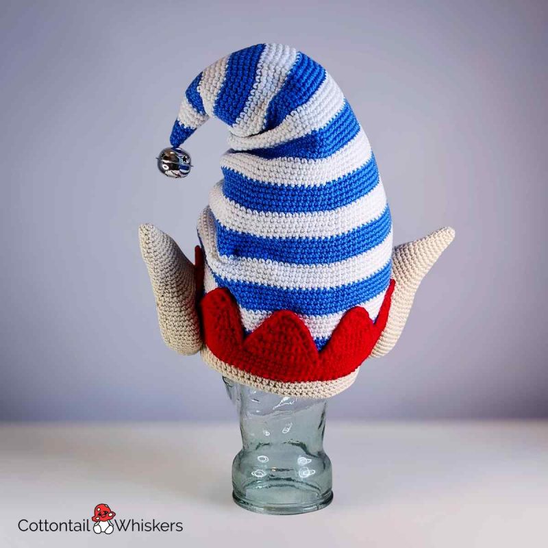 Merry Christmas Elf Hat Crochet Pattern Amigurumi Santa Fun
