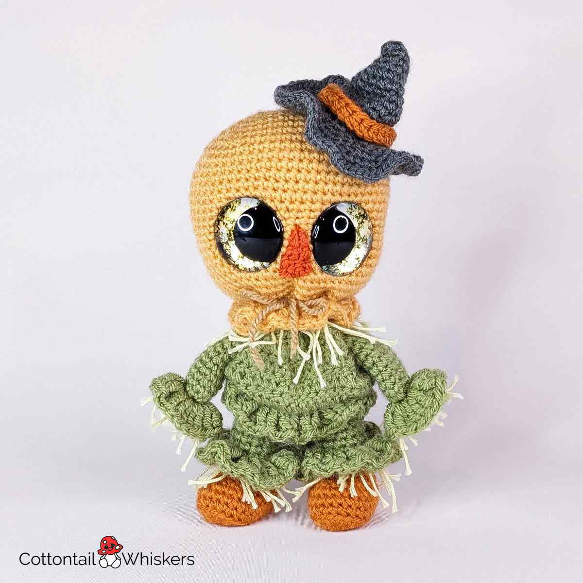 Bright Wizard Of Oz Crochet Scarecrow Pattern Amigurumi