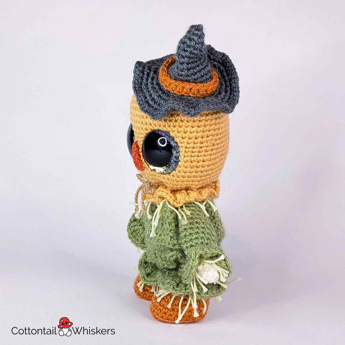 Bright Wizard Of Oz Crochet Scarecrow Pattern Amigurumi