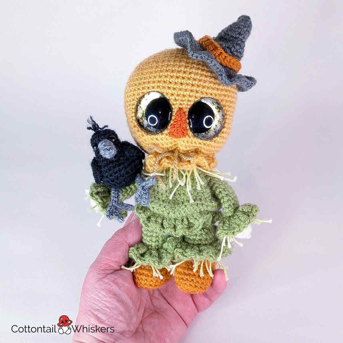 Bright Wizard Of Oz Crochet Scarecrow Pattern Amigurumi