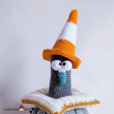 Scottish Traffic Cone Crochet Pattern Cottontail & Whiskers