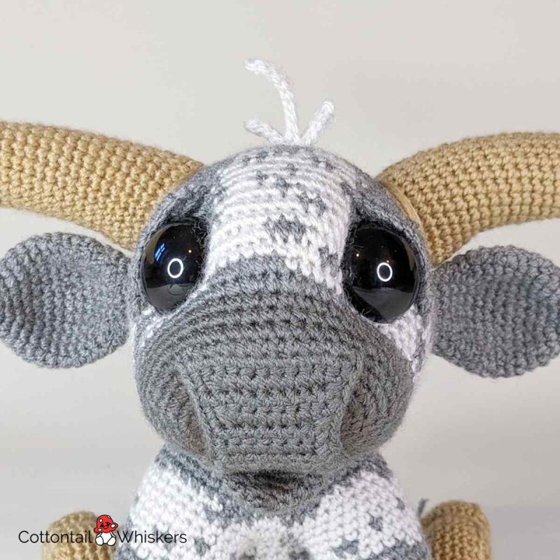 Fine Texas Longhorn Crochet Pattern Amigurumi Cattle | Cottontail ...