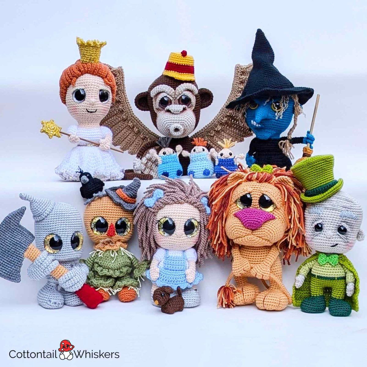 Wonderful Wizard Of Oz Crochet Patterns BUNDLE Complete Set