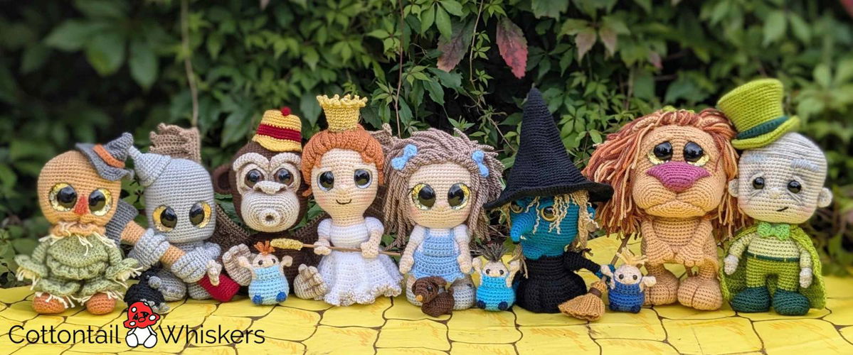 Wonderful Wizard Of Oz Crochet Patterns BUNDLE Complete Set