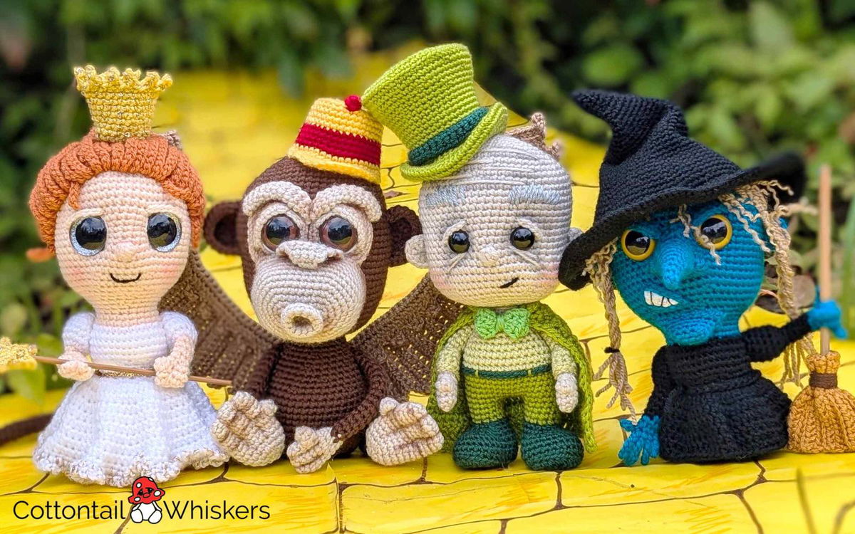 Wonderful Wizard Of Oz Crochet Patterns BUNDLE Complete Set