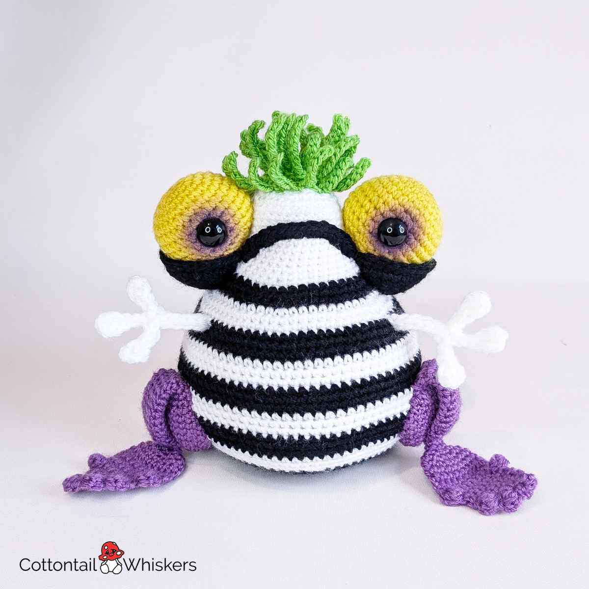 Horror Fun Toad Halloween Crochet Patterns Amigurumi Dolls