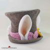 Wonderland Crochet Rabbit Hat Amigurumi Pattern | Cottontail & Whiskers