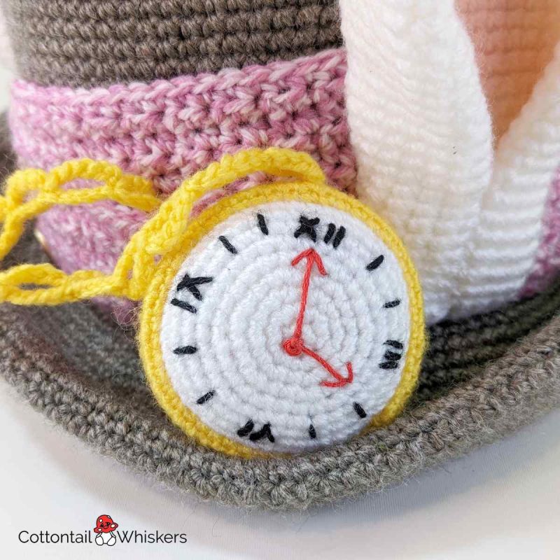 Wonderland Crochet Rabbit Hat Amigurumi Pattern | Cottontail & Whiskers