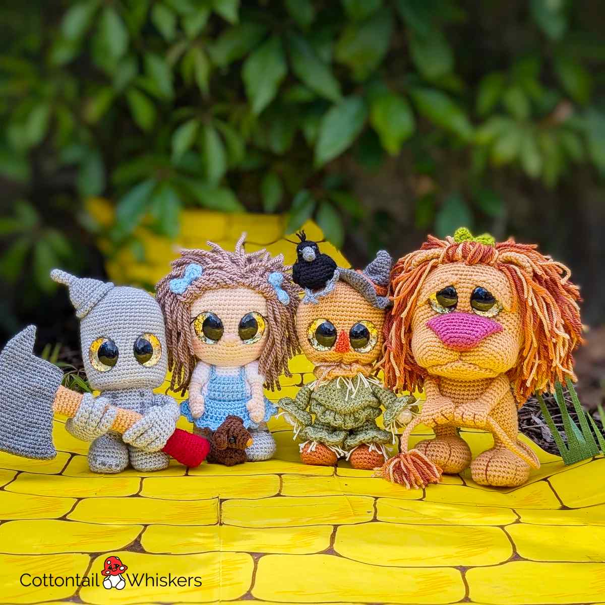 Brave Wizard Of Oz Cowardly Lion Crochet Pattern Amigurumi