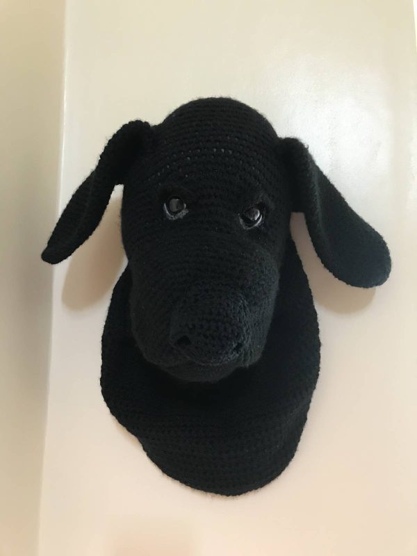 Faithful Step-by-Step Labrador Crochet Dog Head Pattern | Cottontail ...
