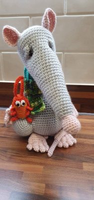 Atticus Amigurumi Rat Crochet Pattern And FREE Splat! Cockroach ...