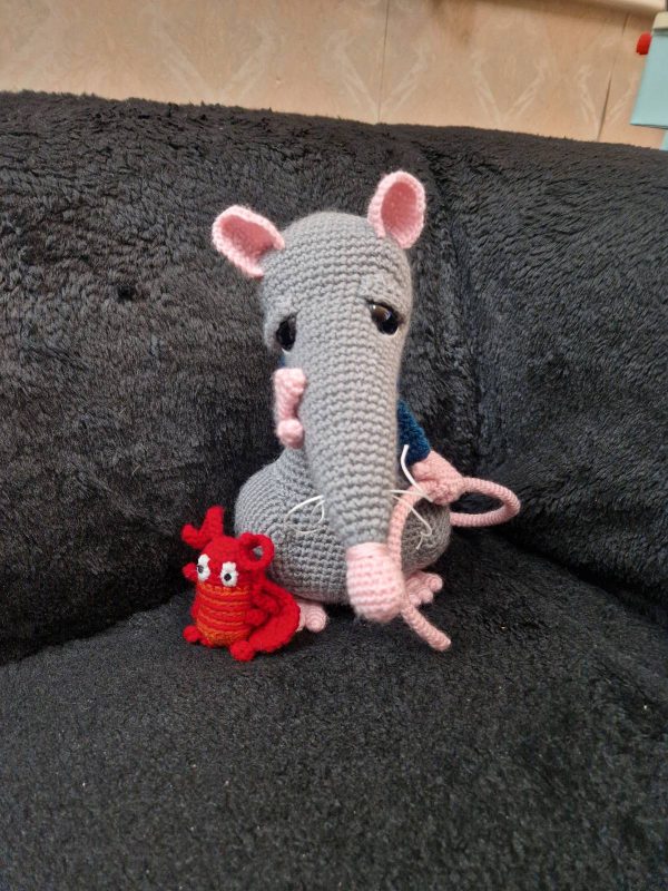 Sometimes Free Amigurumi Cockroach Crochet Pattern Splat