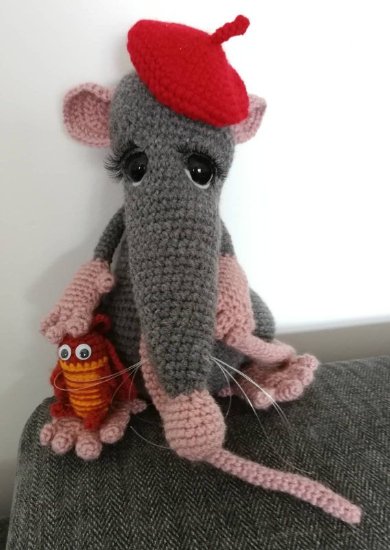 Sometimes Free Amigurumi Cockroach Crochet Pattern Splat