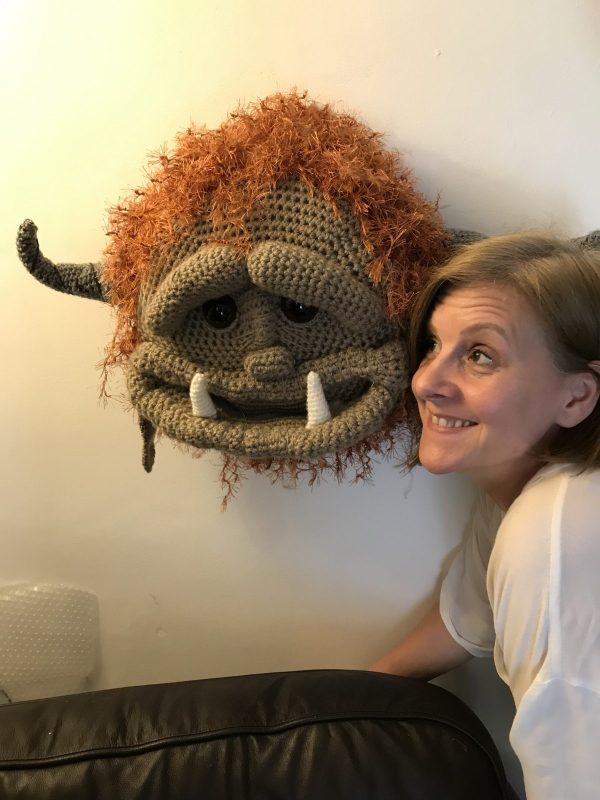 BIG Amigurumi Monster Head Ludo Crochet Pattern