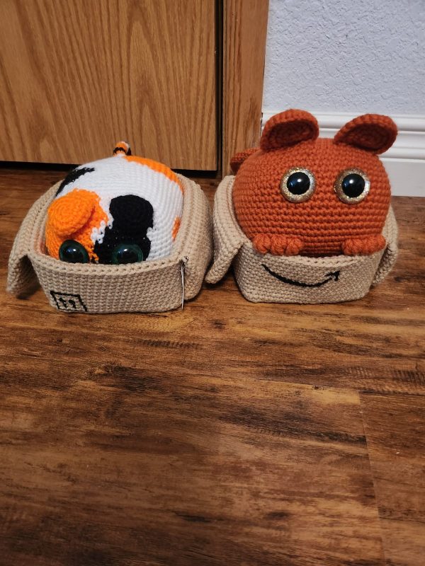 Crafty Box Cat Crochet Pattern Amigurumi Pussycat Project